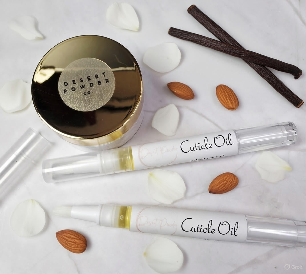 Cuticle Oil (Almond Vanilla) – Desert Powder Co.